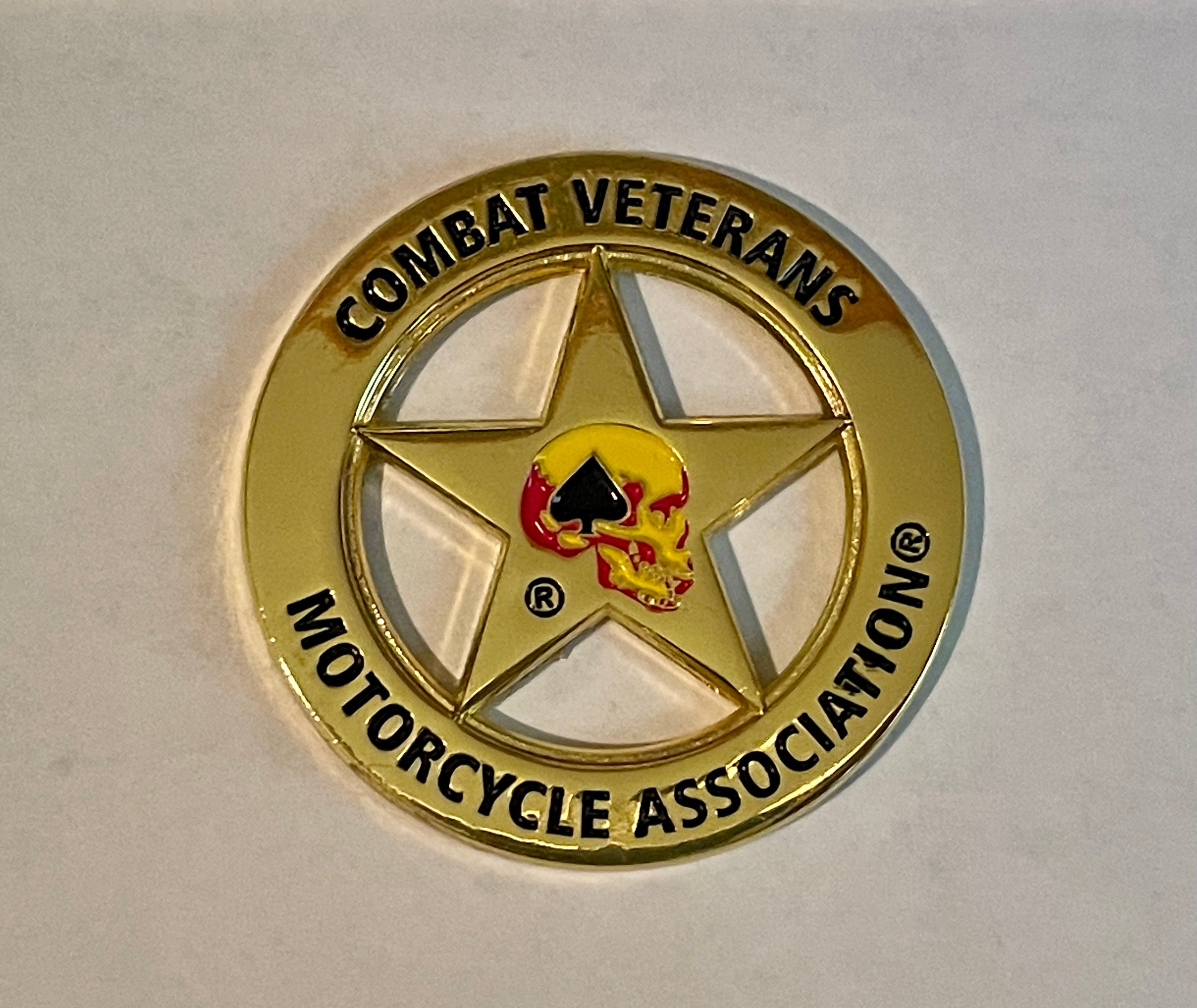 Texas Star Challenge Coin | © CVMA® TX Chapter 23-1 All Rights Reserved.